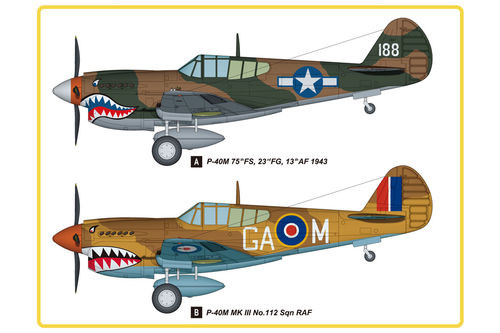 Hobby Boss 85801 P-40E Kittyhawk
