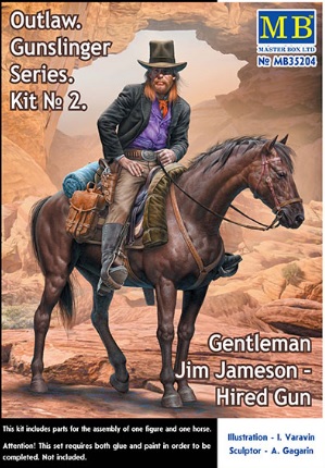Master Box 35204 Gentleman Jim Jameson - Hired Gun