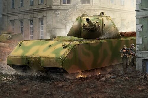 Trumpeter 09541 PzKpfw. VIII Maus with interior details