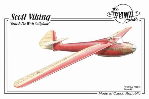 Planet Models 191 Scott Viking "British Pre WWII Sailplane"