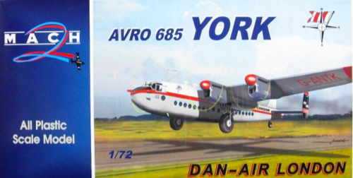 Mach2 GP081 Avro York Dan Air London