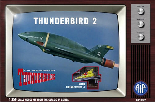 AIP 10002 Thunderbird 2 with Thunderbird 4(Ex Aoshima)