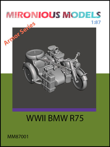 Mironious Models 87001 WWII BMW R75