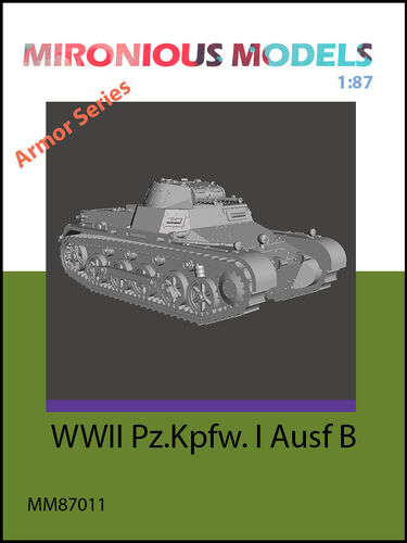 Mironious Models 87011 WWII Pz.Kpfw. I Ausf B