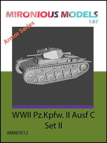 Mironious Models 87013 WWII Pz.Kpfw. II Ausf C Set II