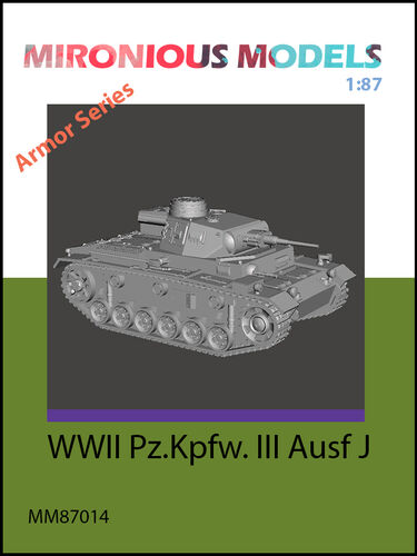Mironious Models 87014 WWII Pz.Kpfw. III Ausf J