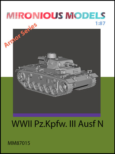 Mironious Models 87015 WWII Pz.Kpfw. III Ausf N