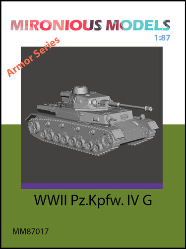 Mironious Models 87017 WWII Pz.Kpfw. IV G
