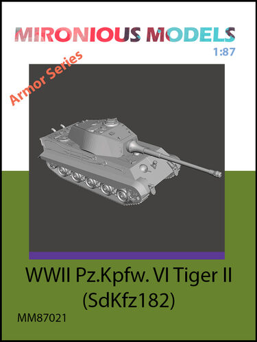 Mironious Models 87021 WWII Pz.Kpfw. VI Tiger II (SdKfz182)