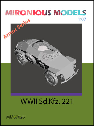 Mironious Models 87026 WWII Sd.Kfz. 221