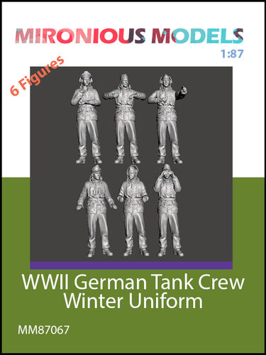 Mironious Models 87067 WWII German Tank Crew Winter Uniform