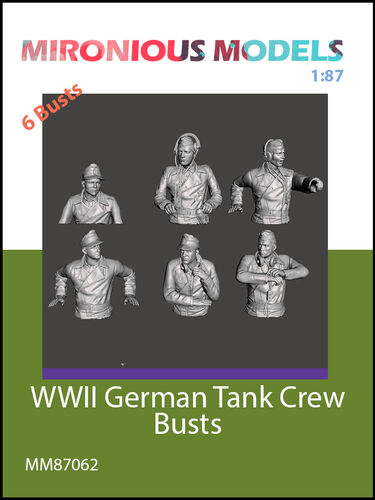 Mironious Models 87062 WWII German Tank Crew Bust