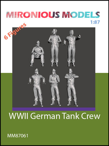 Mironious Models 87061 WWII German Tank Crew
