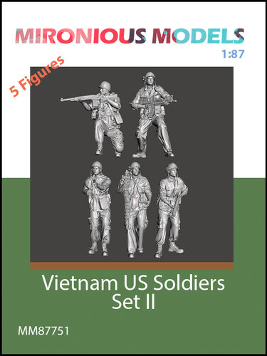 Mironious Models 87751 Vietnam US Soldiers Set II