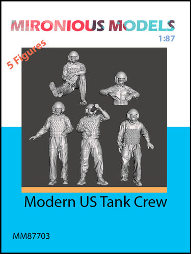 Mironious Models 87703 Modern US Tank Crew