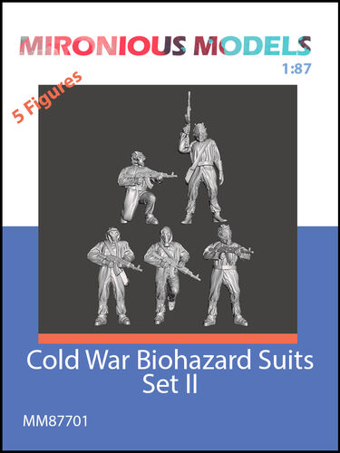 Mironious Models 87701 Cold War Biohazard Suits Set II