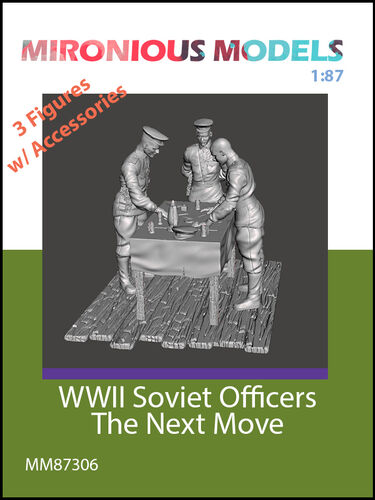 Mironious Models 87306 WWII Soviet Officers The Next Move