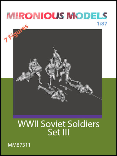 Mironious Models 87311 WWII Soviet Soldiers Set III