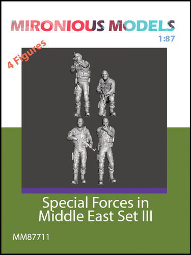 Mironious Models 87711 Special Forces In Middle East Set III