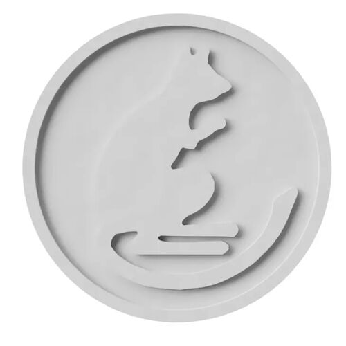 Dynamo-Models A90018-25 UK British Desert Rats - Round Plaque