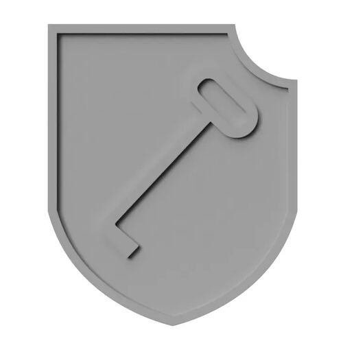 Dynamo-Models A90501-25 1st SS Panzer Division Leibstandarte Plaque