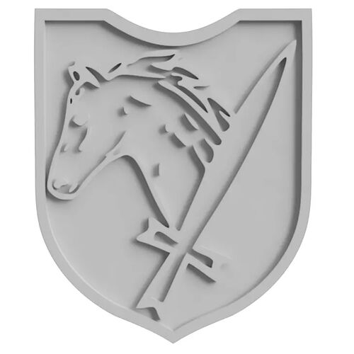 Dynamo-Models A90508-25 8th SS Cavalry Division Florian Geyer Plaque
