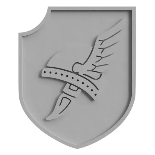 Dynamo-Models A90538-40 38th SS Grenadier Division Nibelungen Plaque