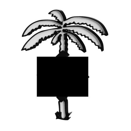 Dynamo-Models A90543-25 DAK Afrika Korps Palm Tree - Solid Cross Plaque