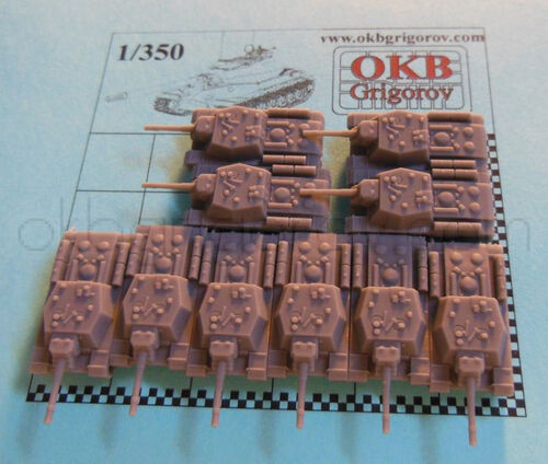 OKB Grigorov TRV350001 Soviet Self Propelled Gun SU-152 (10 Per Set)
