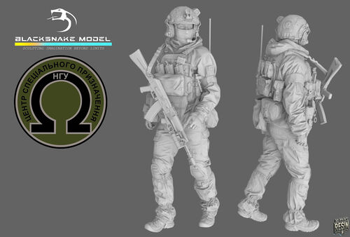 BlackSnake Model UKS-12 Ukrainian Omega Special Forces Operator