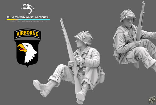 BlackSnake Model ST-21 US WWII 101st Airborne - Soldier 21 (1 figure)