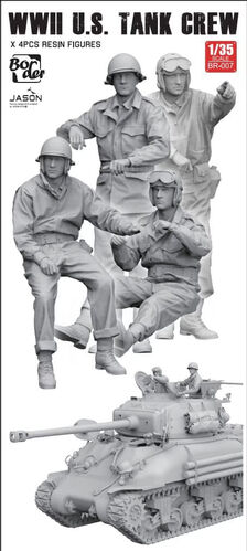 Border Model BR007 US WWII Tank Crew (4 figures)