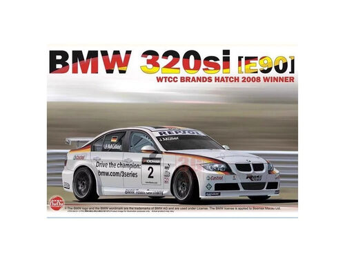 Nunu Model Kit PN24037 BMW 320si [E90] WTCC Brands Hatch 2008 Winner