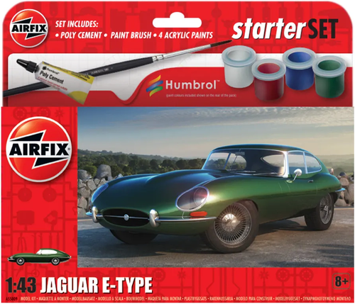 Airfix 55009 Jaguar E-Type - Starter Set