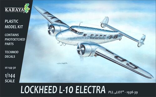 KARAYA 144-30 Lockheed L-10 Electra PLL "LOT" - 1936-39
