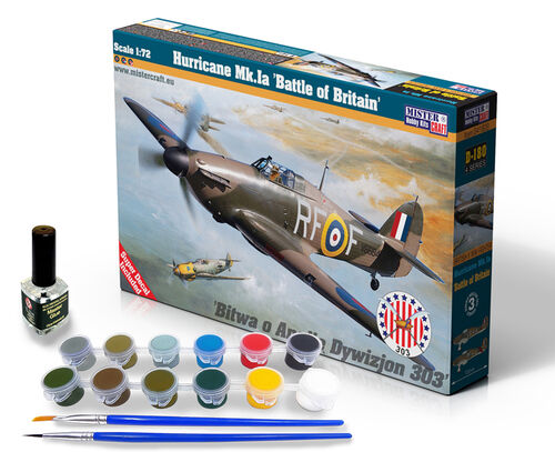 MisterCraft D180s Hurricane Mk.Ia 'Battle of Britain' - Model Set