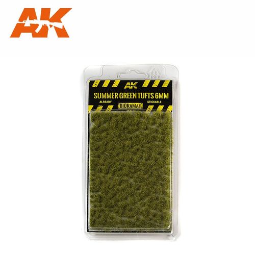 AK-Interactive 8120 Summer Green Tufts 6mm
