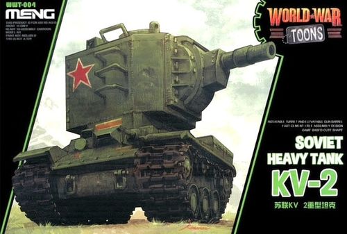 Meng Model WWT004 World War Toon Soviet Heavy Tank KV-2