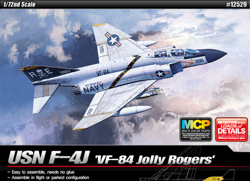 Academy 12529 USN F-4J 'VF-84 Jolly Rogers'