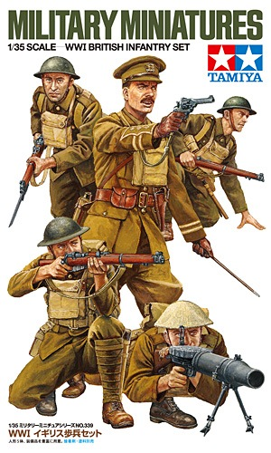 Tamiya 35339 WWI British Infantry Set