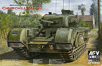 AFV Club 35S52 Churchill Mk.VI with Ordnance QF 75mm Mk.V gun