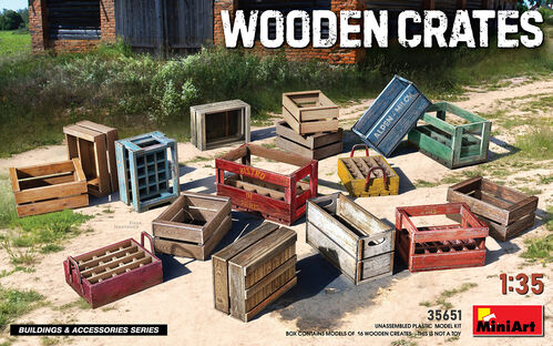 MiniArt 35651 Wooden Crates
