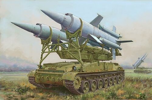 Trumpeter 07178 Soviet 2K11A TEK w/9M8M Missile "Krug-a" (SA-4 Ganet)