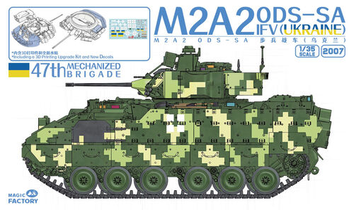 Magic Factory 2007 M2A2 ODS-SA IFV in Ukrainian Service (47th Mechanized Brigade)