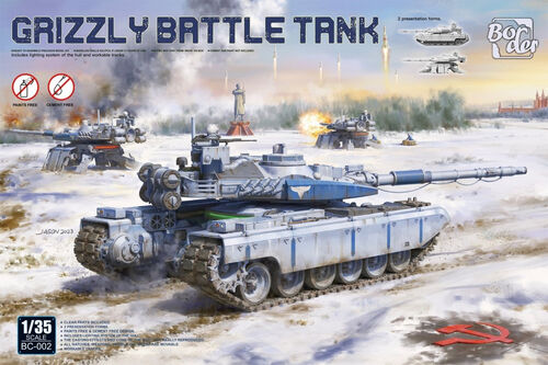 Border Model BC002 Grizzly Battle Tank