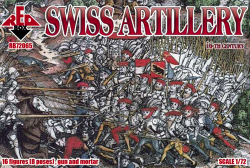 Red Box 72065 Swiss Artillery 16th century