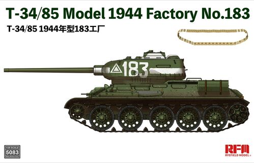 Rye Field Model RM-5083 T-34/85 Model 1944 Factory No.183