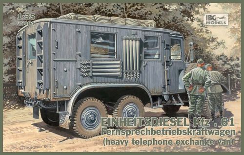 IBG 35004 German Einheitsdiesel Kfz.61(heavy telephone exchange truck)