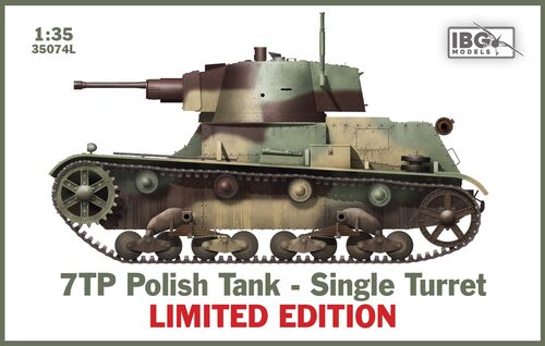 IBG 35074L 7TP Polish Tank - Single Turret LIMITED EDITION