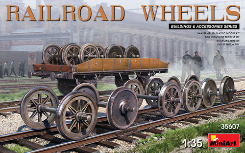 MiniArt 35607 Railroad wheels